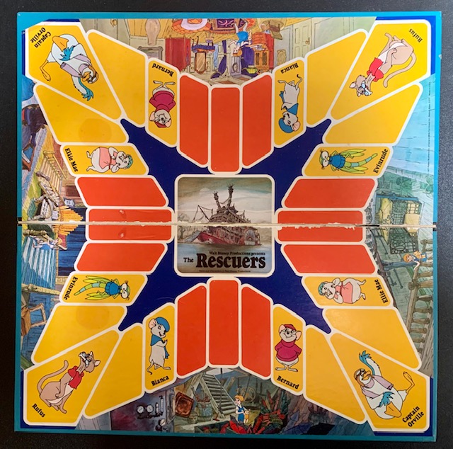 The Rescuers Board Game From My Childhood – Theme Park MoJu