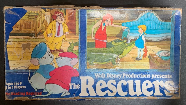 The Rescuers Board Game From My Childhood – Theme Park MoJu