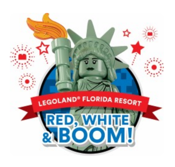 LEGOLAND Florida’s Red, White, & Boom Event- July 4 – Theme Park MoJu