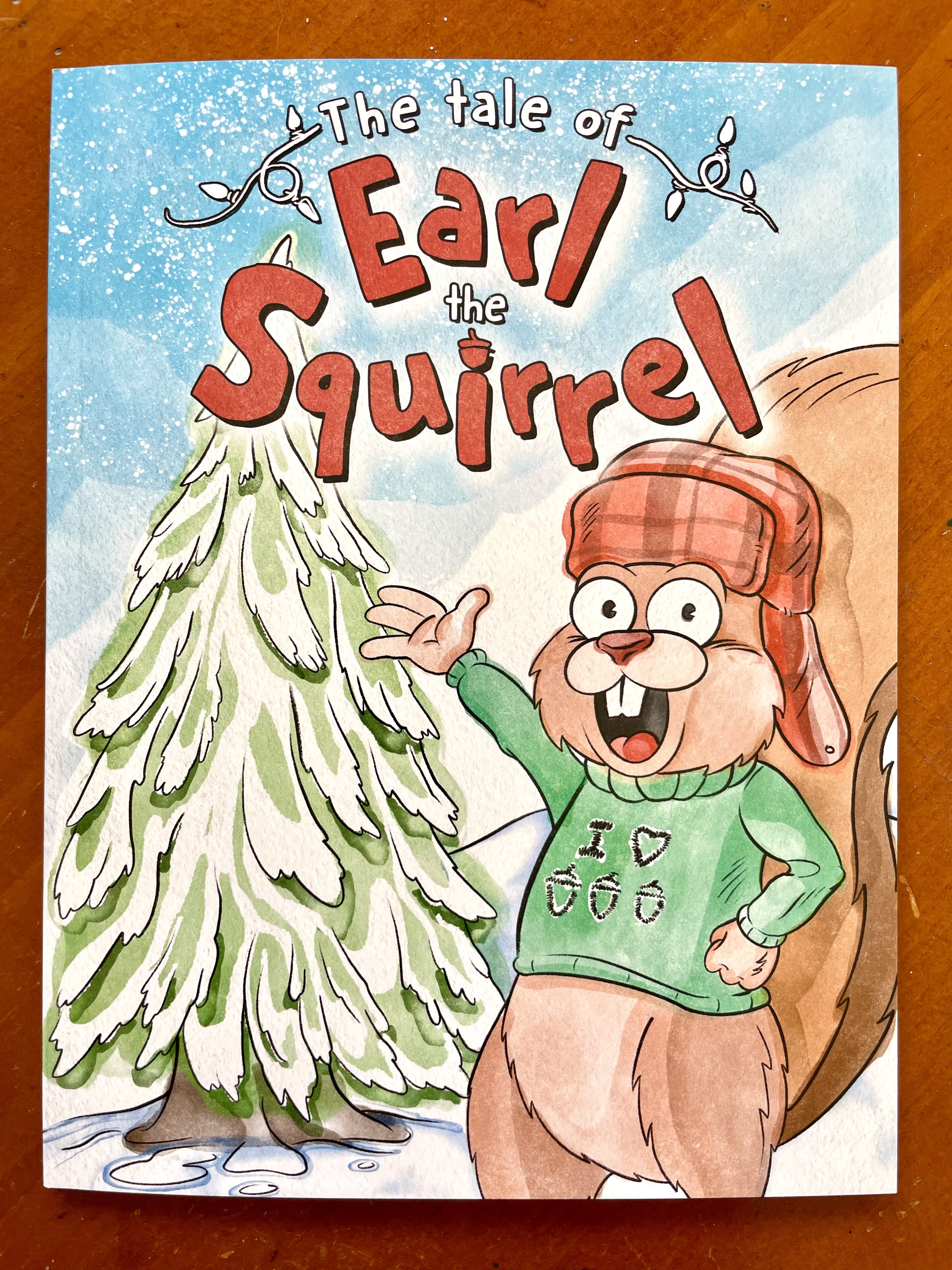 The Tale of Earl the Squirrel Book – Theme Park MoJu