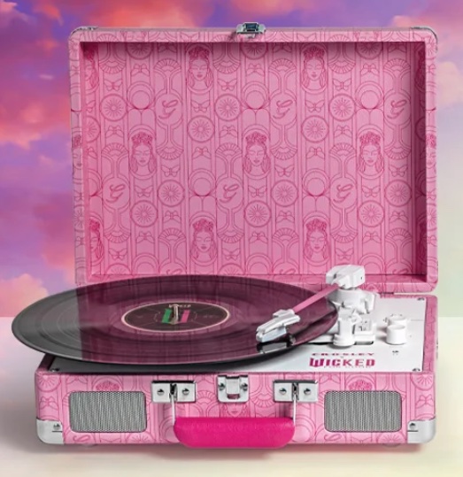 Crosley x Wicked: For Good Record Players – Theme Park MoJu