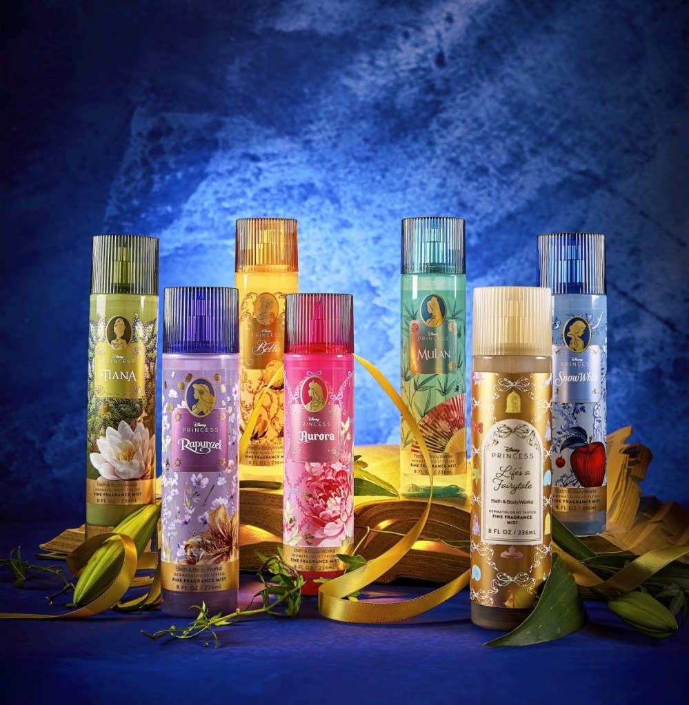 NEW Princesses in Bath & Body Works Disney Princess Collection – Theme ...